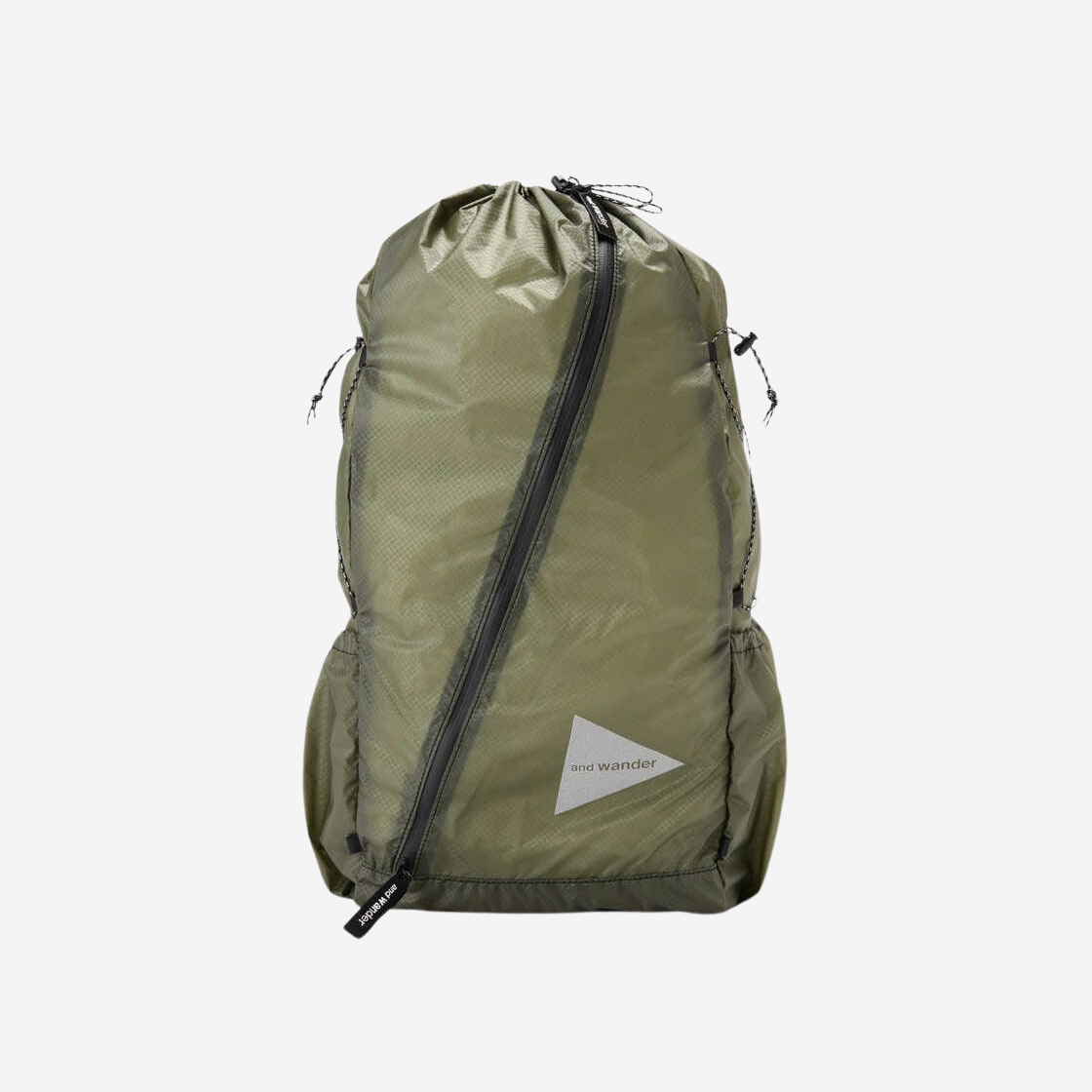 앤드 원더 실 데이팩 카키 | And Wander | KREAM