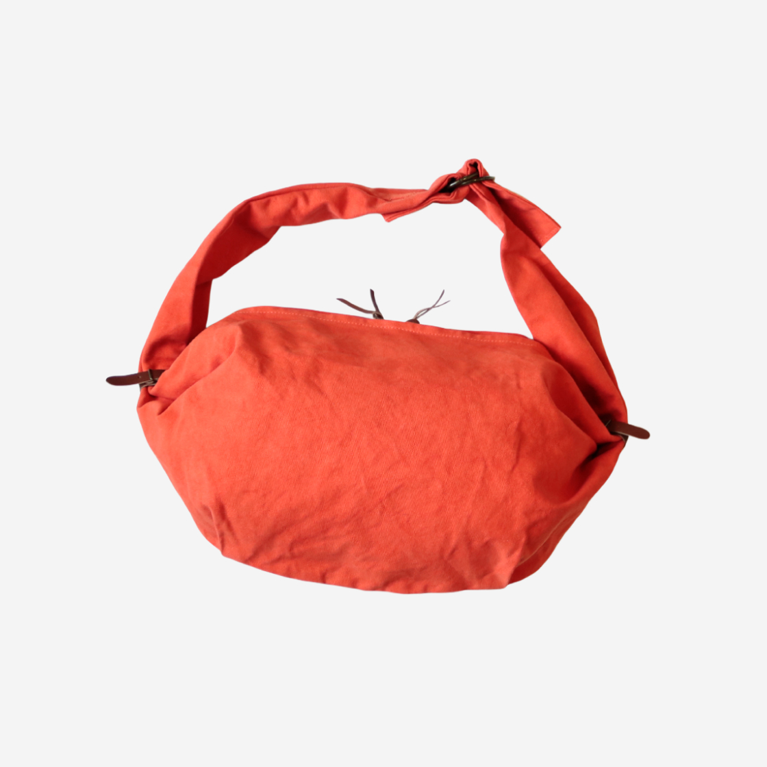 캐피탈 No.6 캔버스 스누프킨 백 오렌지 | Kapital | KREAM