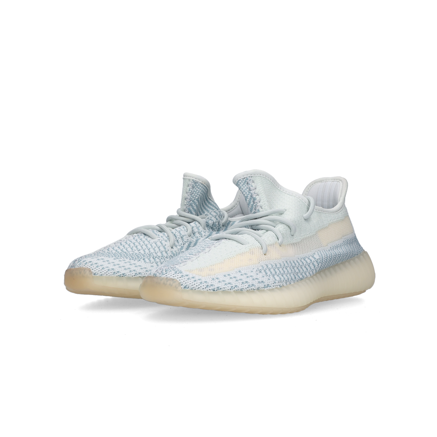 아디다스 이지 부스트 350 V2 클라우드 화이트 - 논리플렉티브 | KREAM