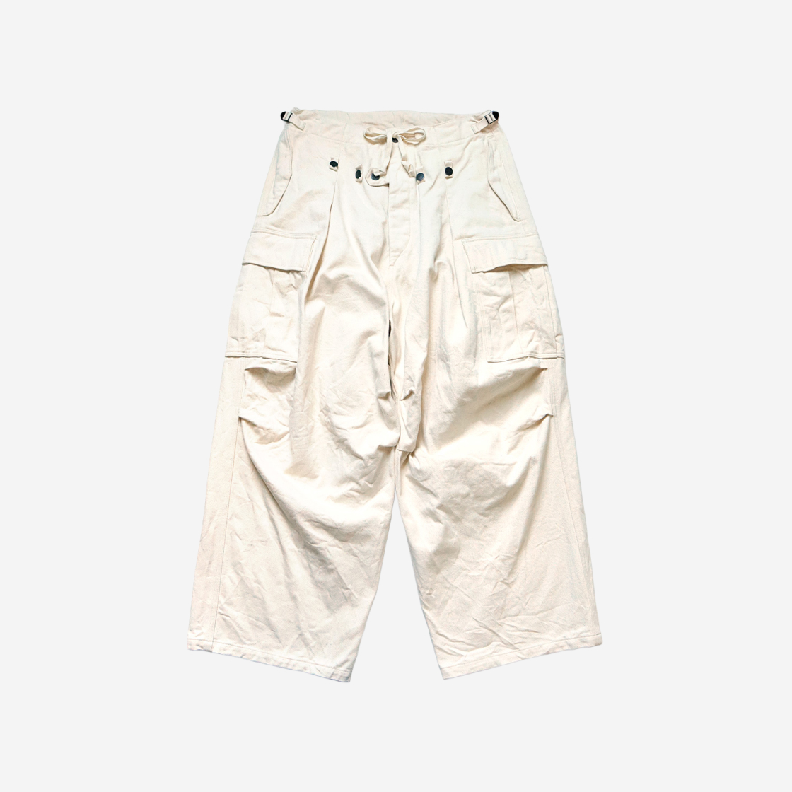 캐피탈 헤비 드릴 점보 카고 팬츠 키나리 | Kapital | KREAM