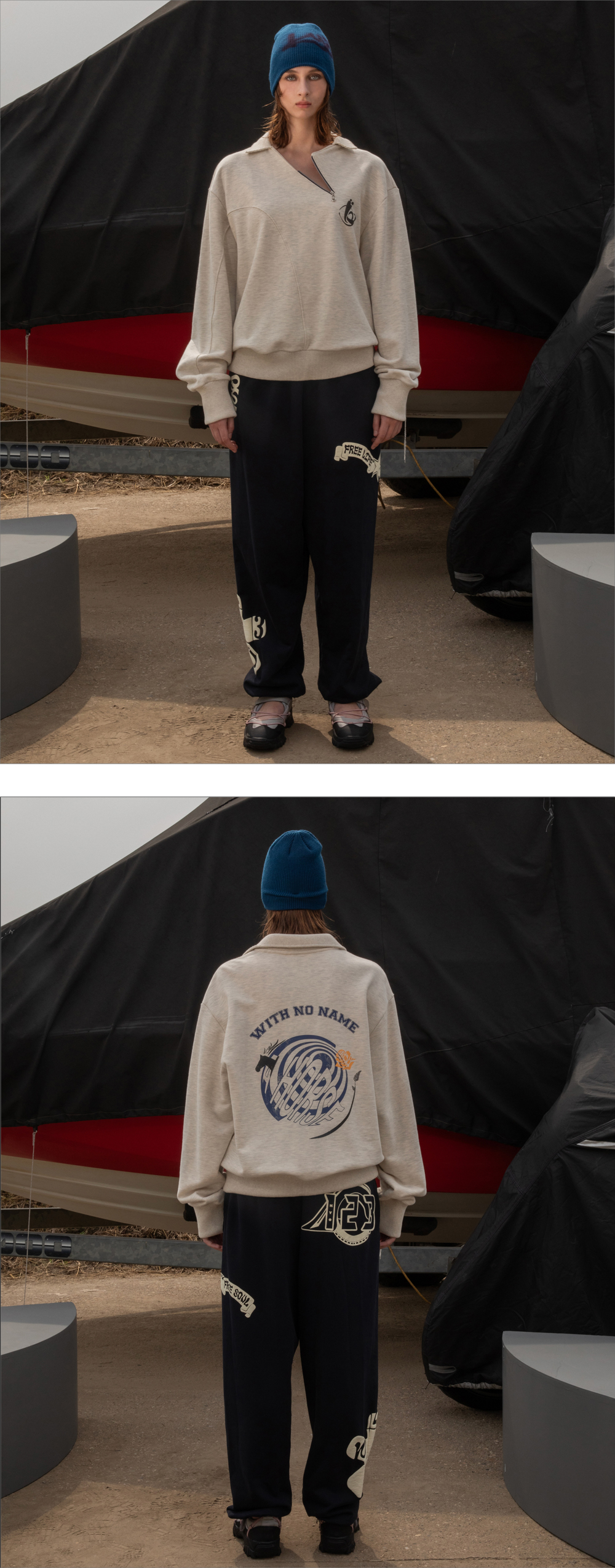 쿄 프리 소울 스웨트팬츠 다크 네이비 | KYO | KREAM