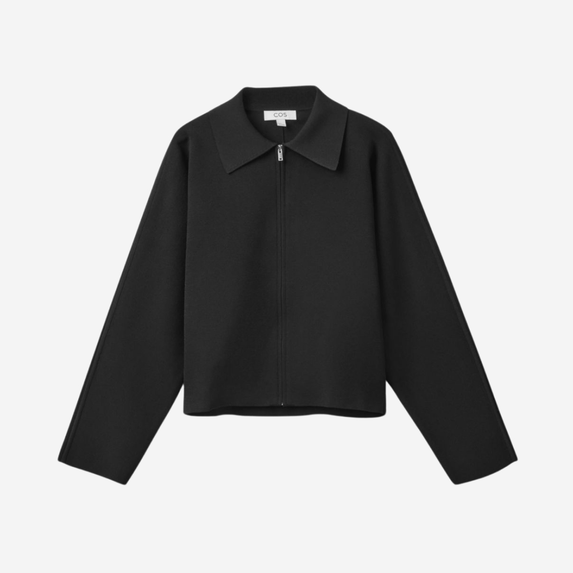 (W) 코스 크롭 니트 자켓 블랙 | COS | KREAM