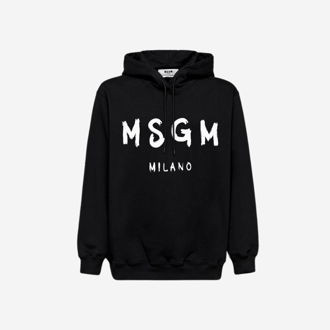 엠에스지엠 밀라노 로고 후드 블랙 | MSGM | KREAM