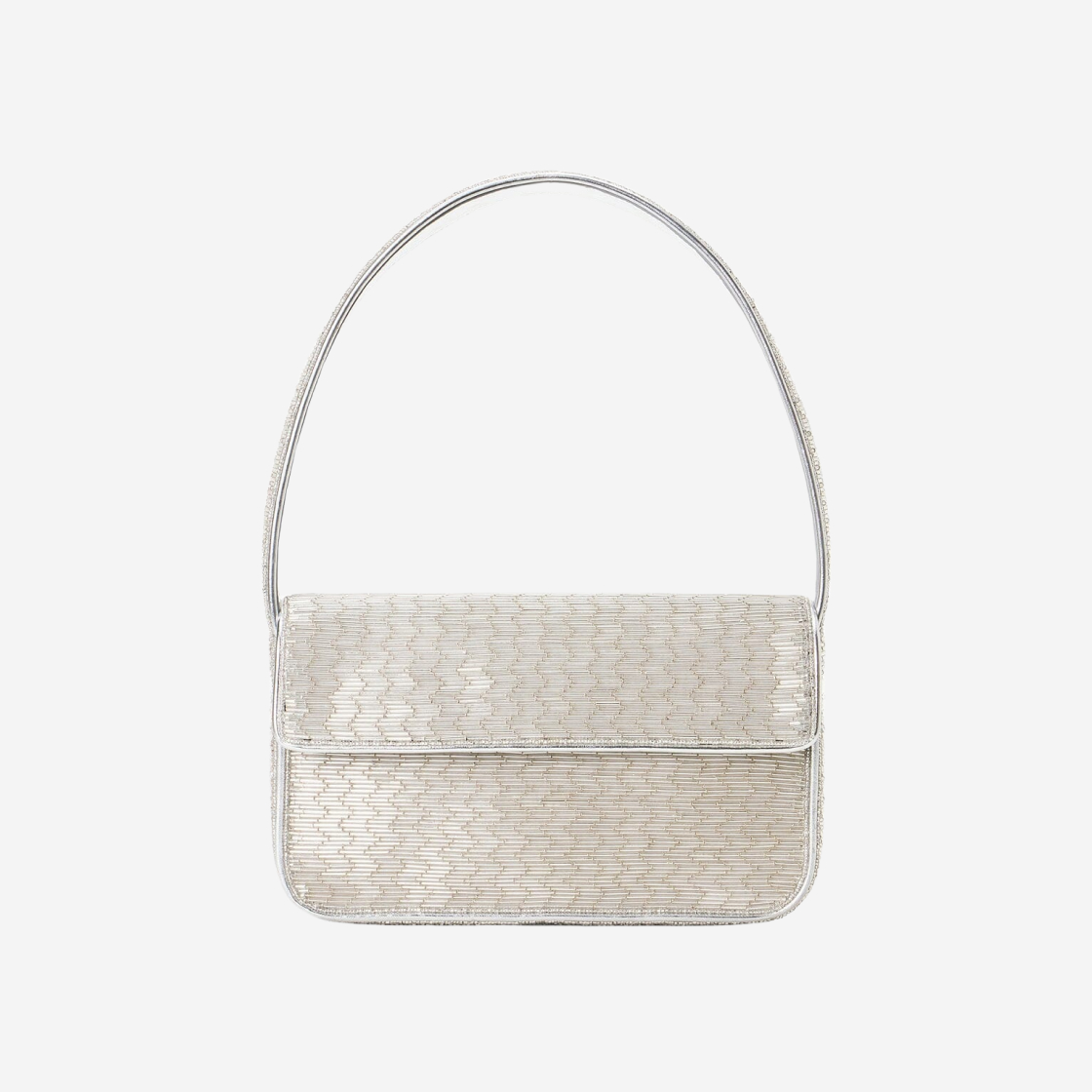 스타우드 토미 비디드 백 실버 | Staud | KREAM