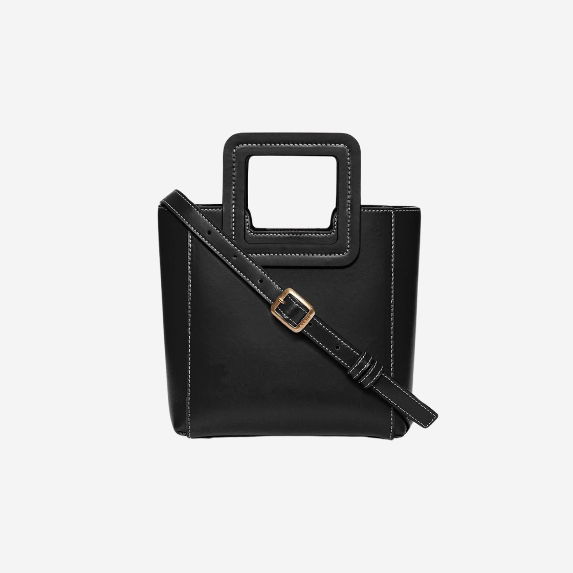 스타우드 미니 셜리 레더 백 블랙 | Staud | KREAM