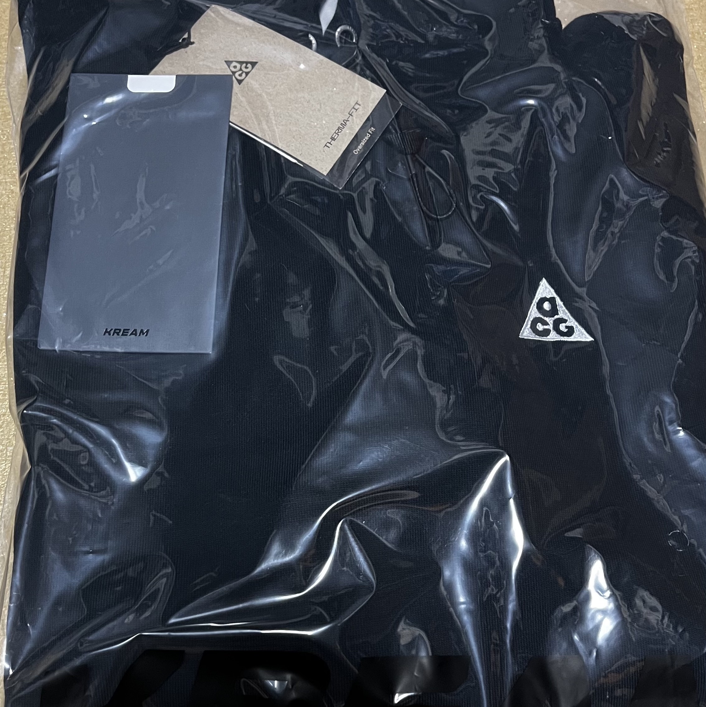 acg 써마핏 후드 | KREAM