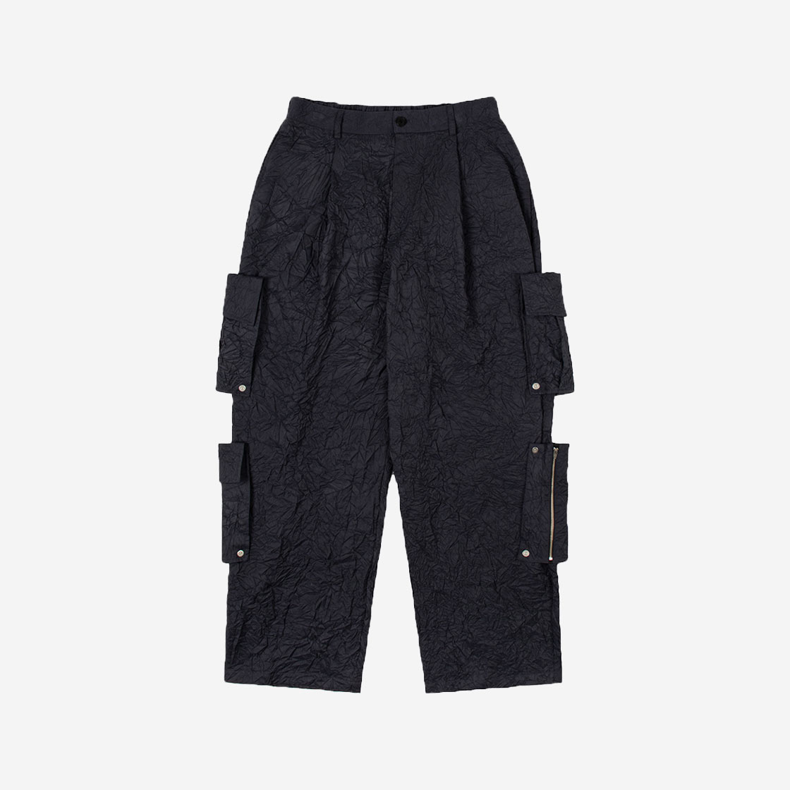 웨이비니스 멀티 퍼포즈 크리즈 카고 팬츠 차콜 | Waviness | KREAM