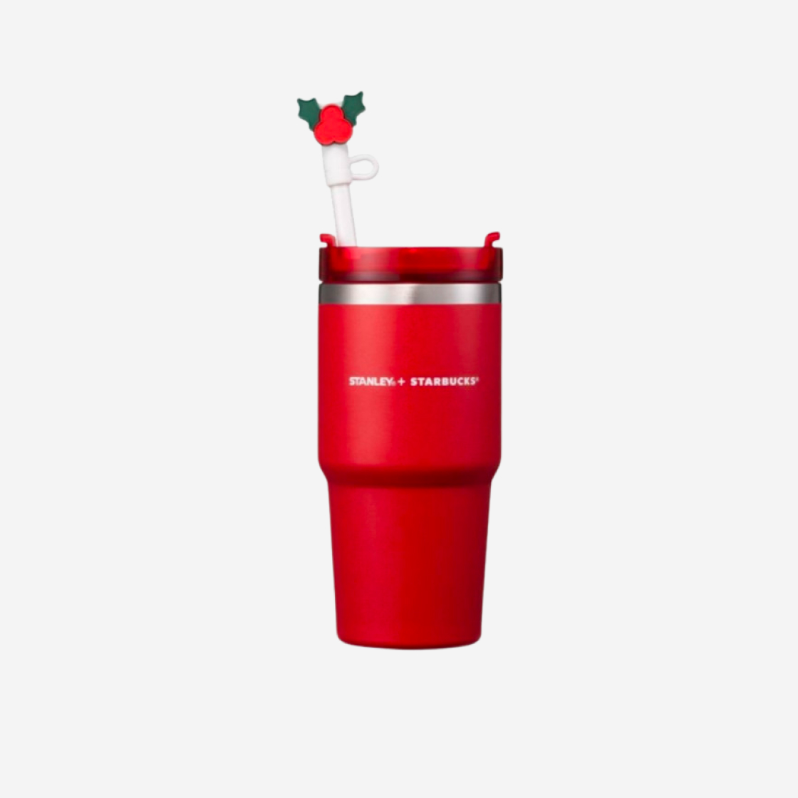 스타벅스 x 스탠리 22 SS 홀리데이 켄쳐 레드 텀블러 591ml | Starbucks | KREAM