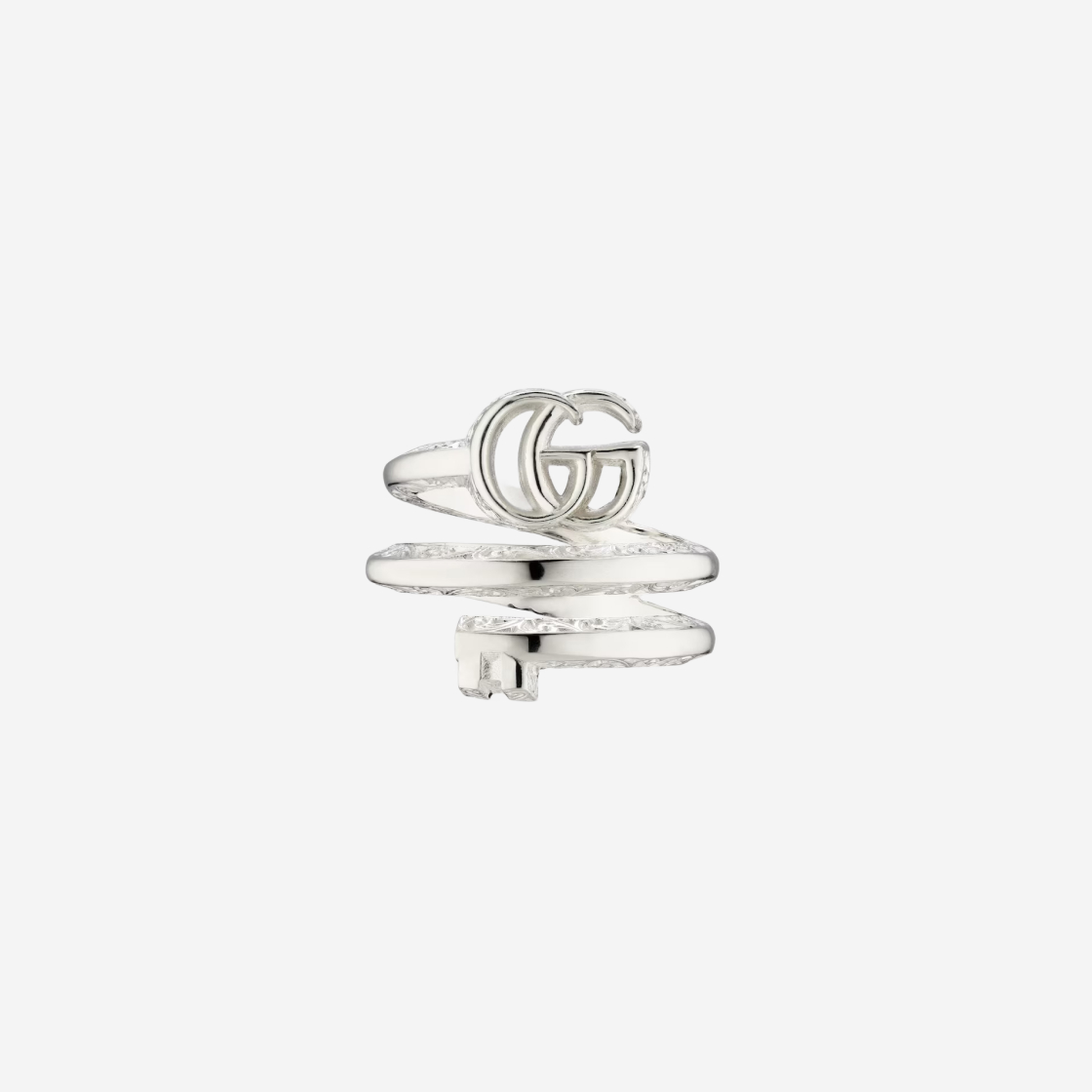 구찌 GG 마몽 키 더블 밴드 링 925 스털링 실버 | Gucci | KREAM