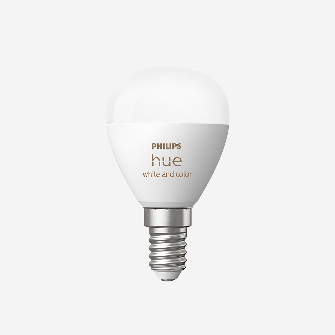필립스 휴 화이트&컬러 앰비언스 러스터 E14 스마트 소형 전구 | Philips Hue | KREAM
