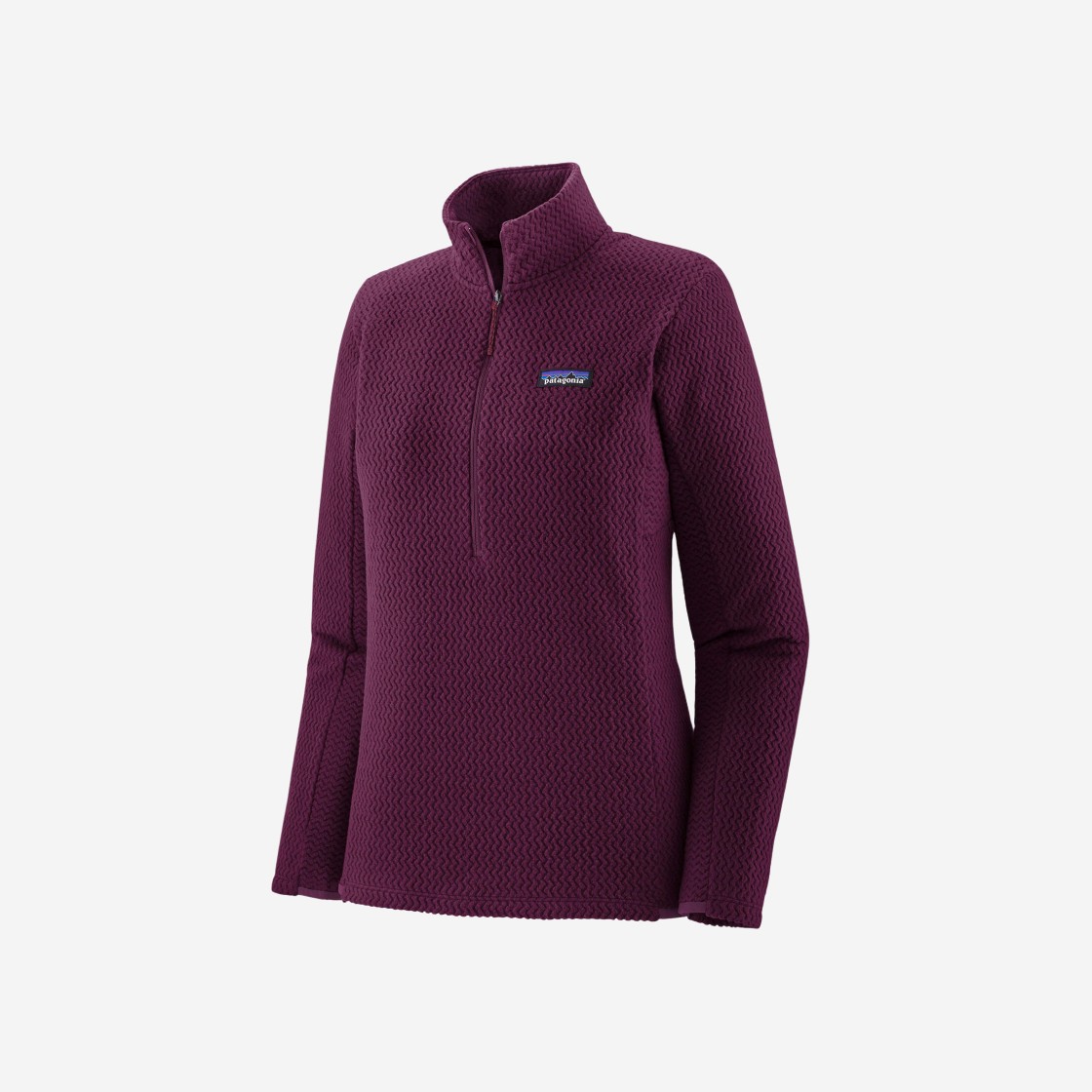 W 파타고니아 R1 에어 집 넥 나이트 플럼 Patagonia Kream