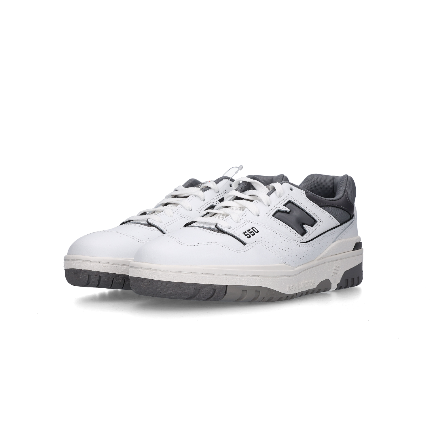 뉴발란스 550 화이트 그레이 다크 그레이 - 2E 와이드 | KREAM