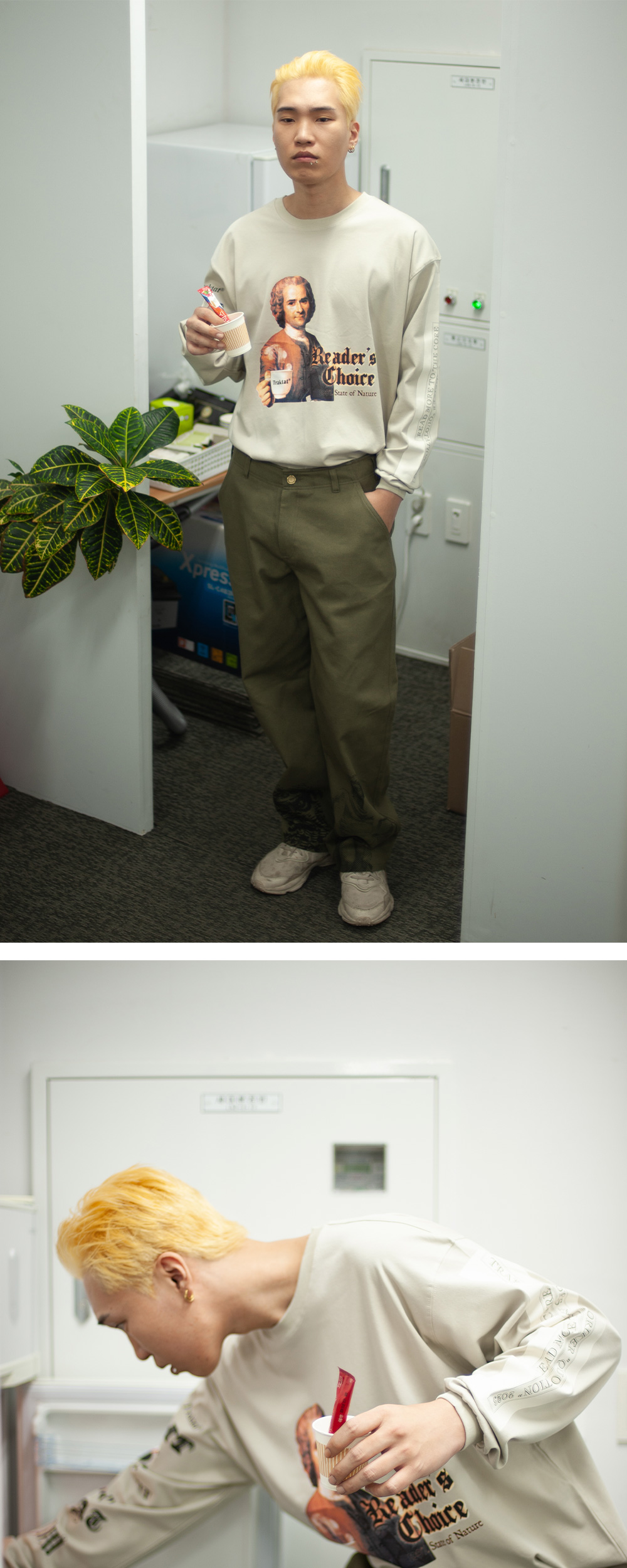 트락타트 장 자크 루소 롱 슬리브 초크 | Traktat | KREAM