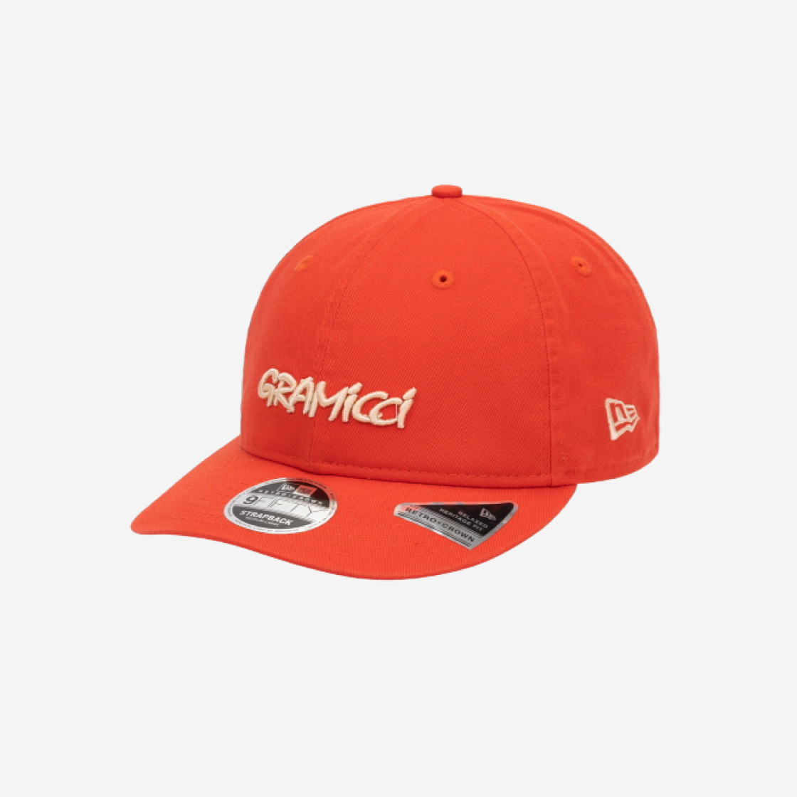 뉴에라 그라미치 레터링 스트랩백 오렌지 | New Era | KREAM