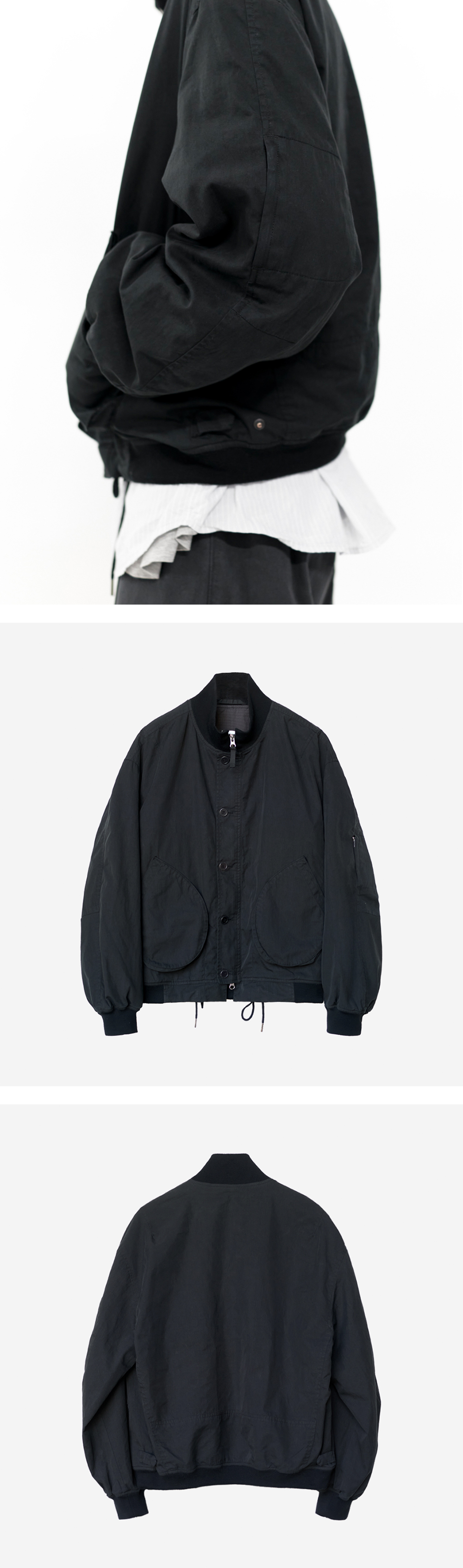 폴리테루 탱커 자켓 1.5v 블랙 | Polyteru | KREAM