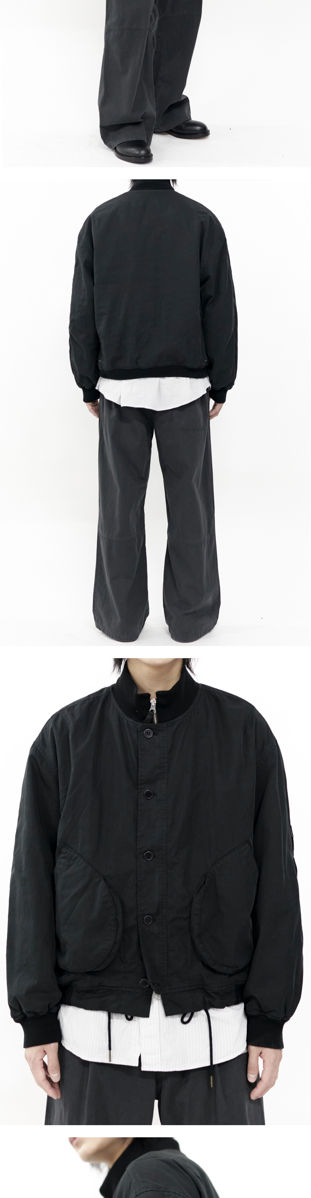 폴리테루 탱커 자켓 1.5v 블랙 | Polyteru | KREAM