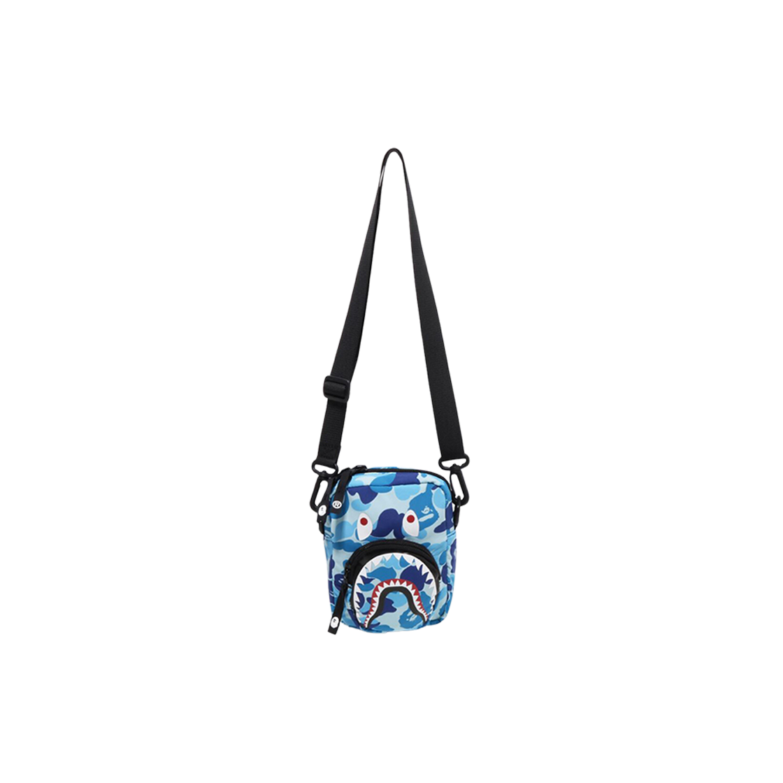베이프 Abc 카모 샤크 미니백 라이트 블루 Bape Kream
