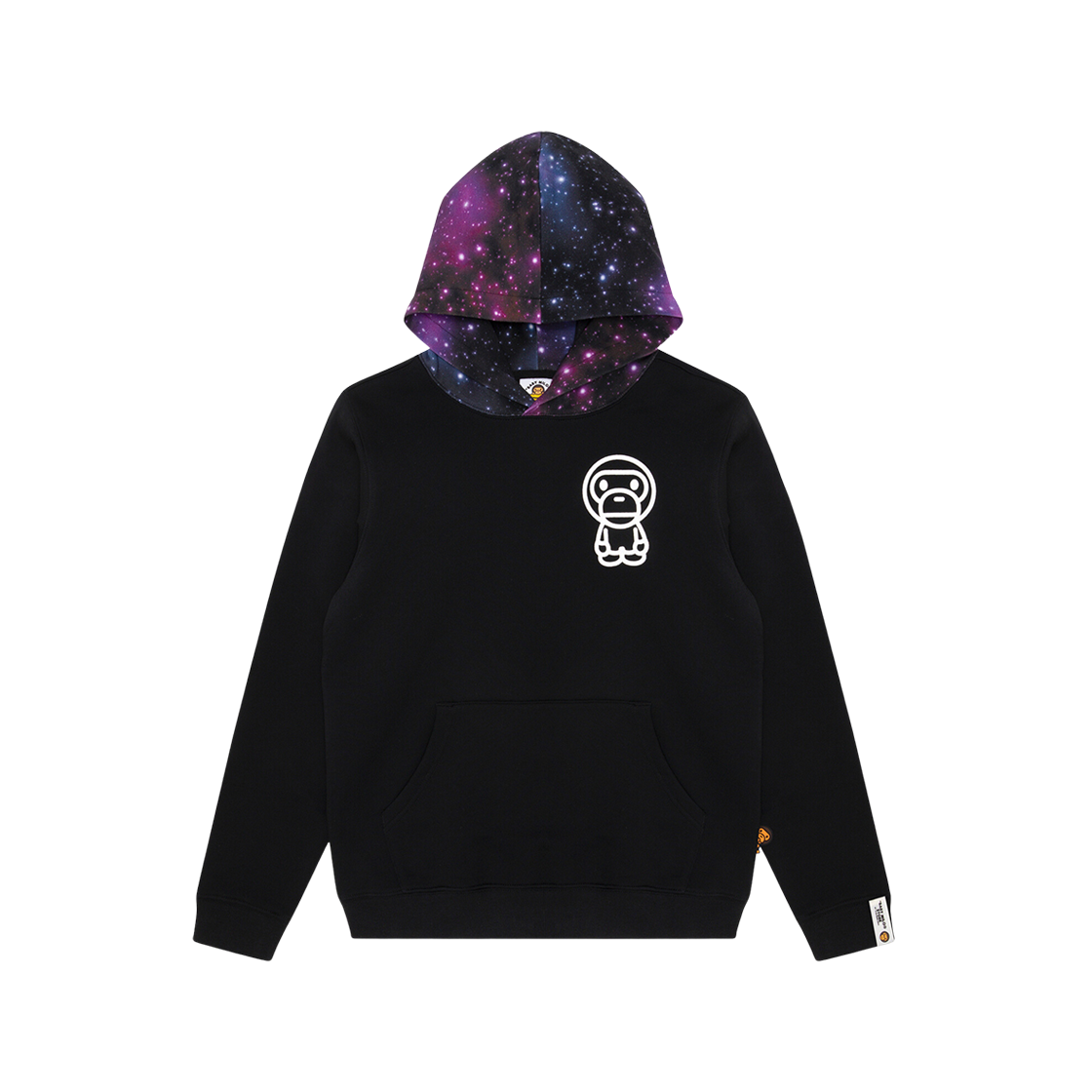 (W) 베이프 베이비 마일로 후드 블랙 | BAPE | KREAM