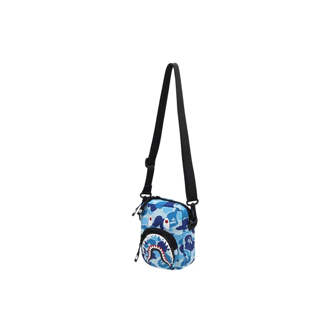 베이프 Abc 카모 샤크 미니백 라이트 블루 Bape Kream