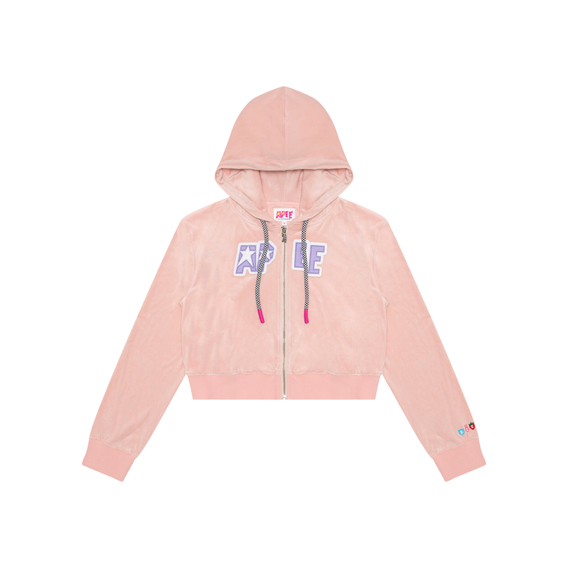 (W) 베이프 벨루어 자켓 핑크 | BAPE | KREAM