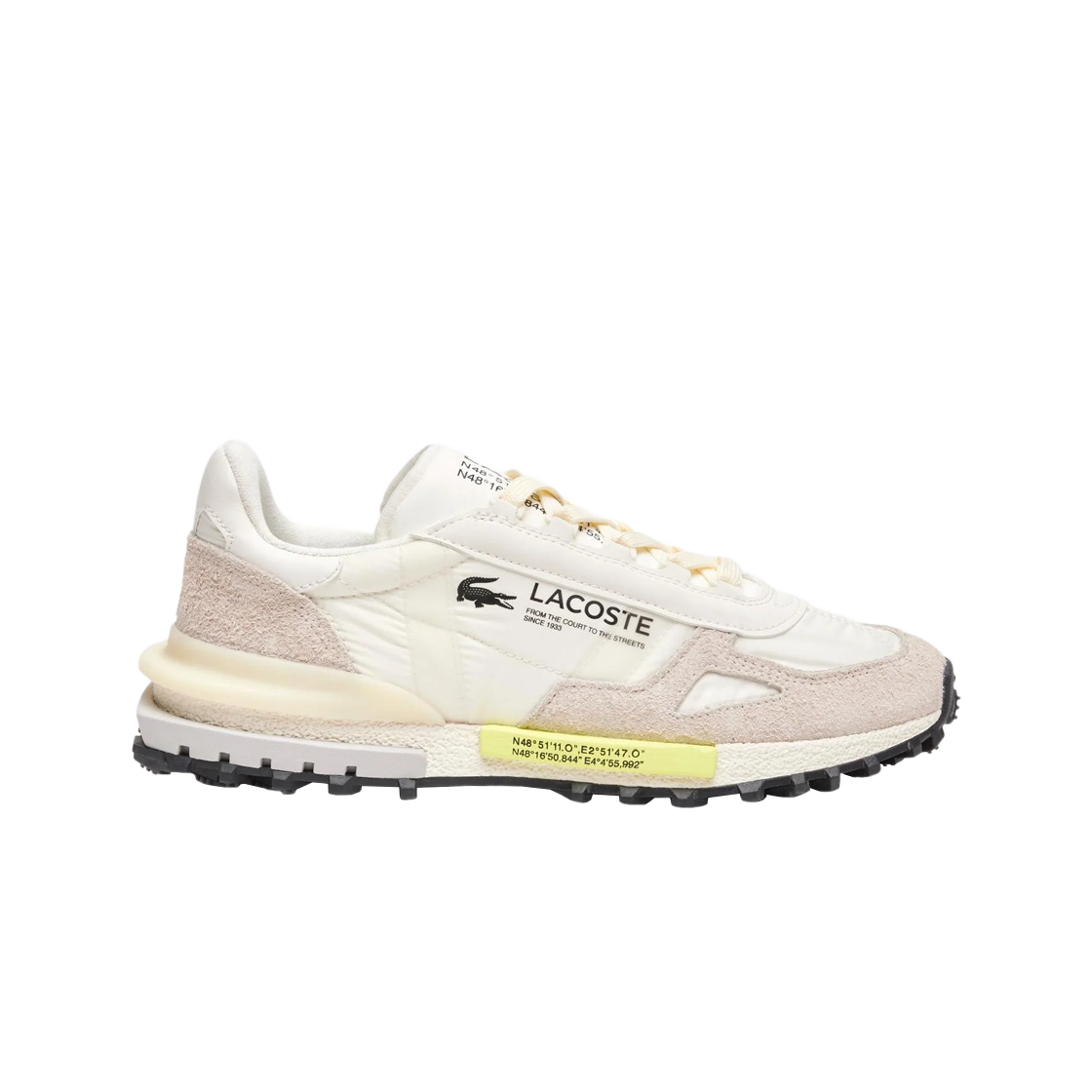 라코스테 엘리트 액티브 스니커즈 화이트 | Lacoste | KREAM
