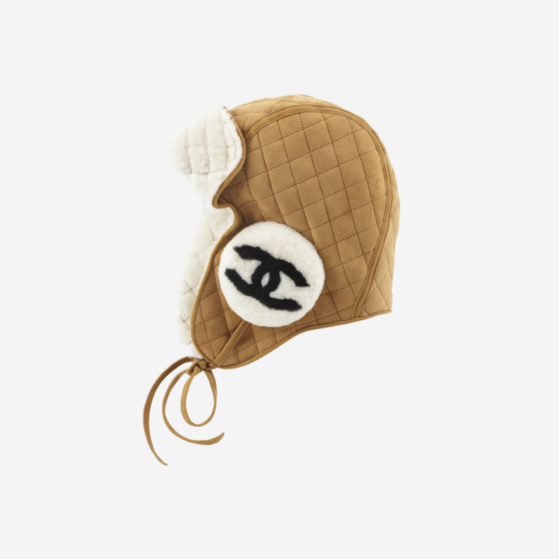 샤넬 햇 셔링 램스킨 베이지 | Chanel | KREAM