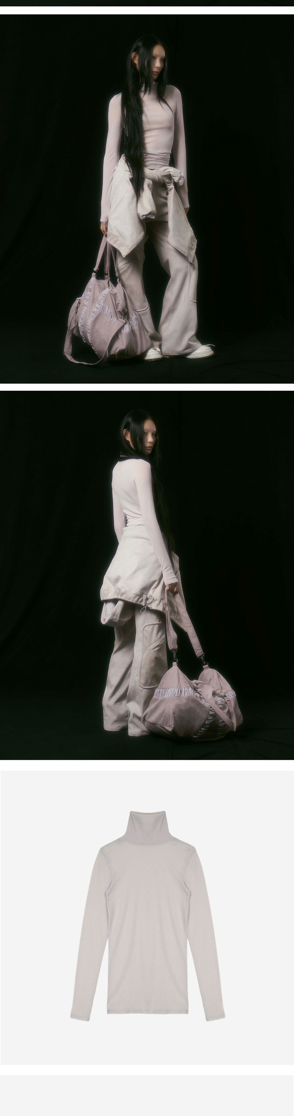 본네 우먼 썸 홀 탑 애쉬 핑크 | Bonnae | KREAM