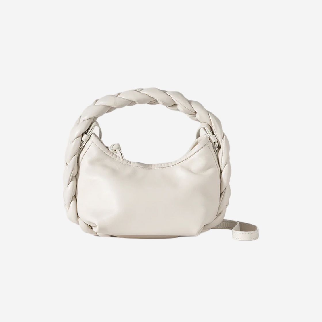 헤레우 에스피가 미니 플레이티드 패딩디테일 크로스바디백 크림 | Hereu | KREAM