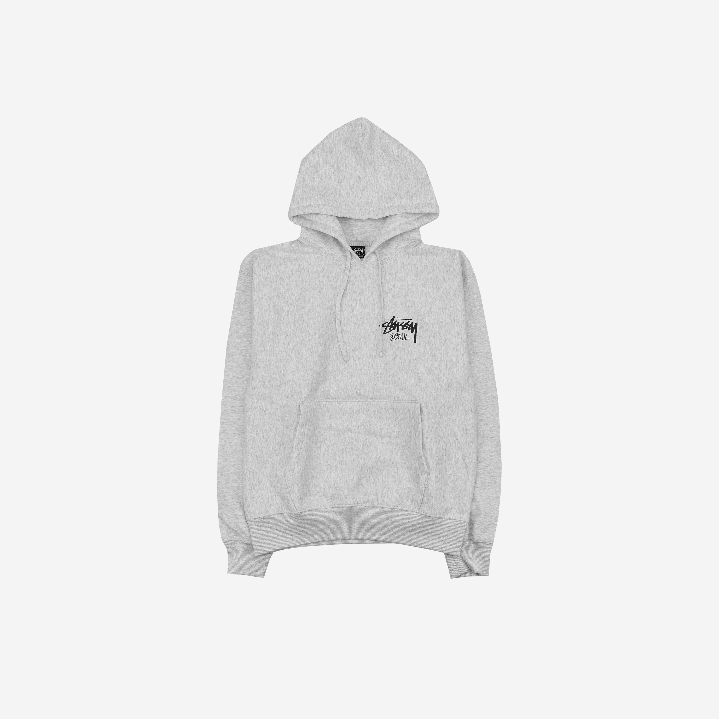 스투시 스탁 서울 후드 애쉬 헤더 2023 | KREAM