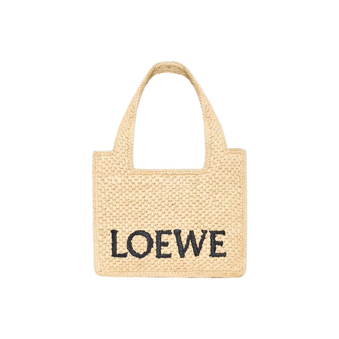 로에베 미니 로에베 폰트 토트 인 라피아 내츄럴 | Loewe | KREAM