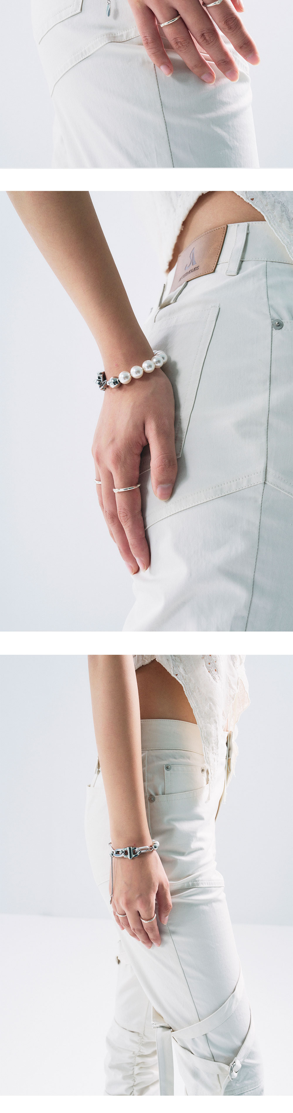 센티멍 넘버 430 브레이슬렛 실버 | SENTIMENTS | KREAM