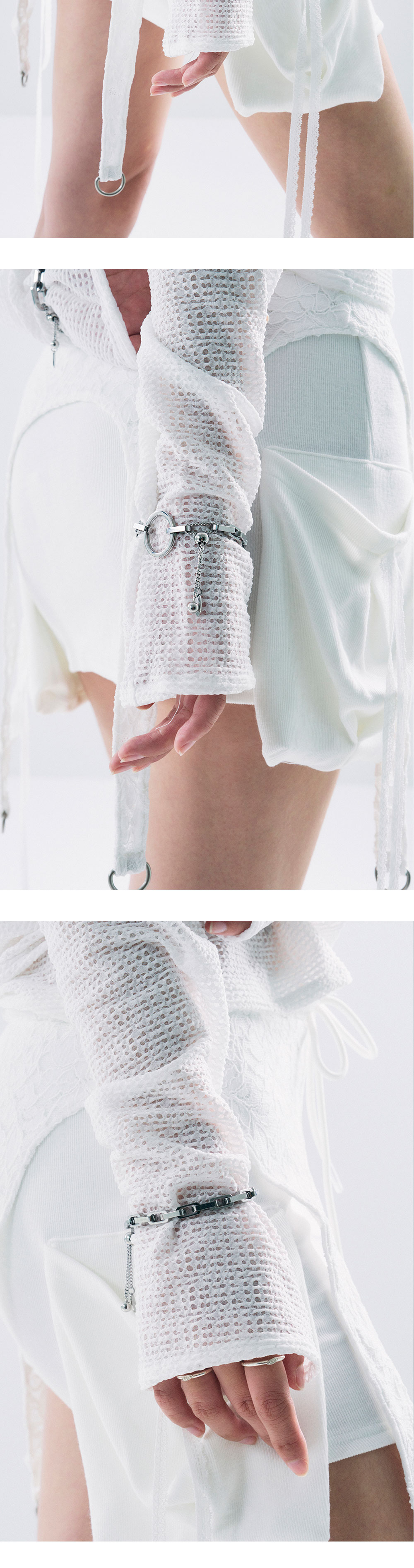 센티멍 넘버 400 브레이슬렛 실버 | SENTIMENTS | KREAM