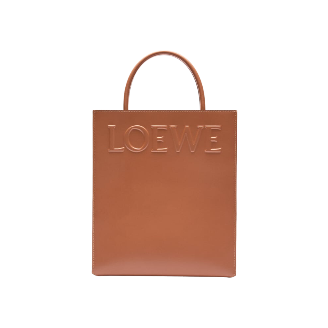 로에베 로에베 스탠다드 A4 토트 인 슬릭 카프스킨 탄 | Loewe | KREAM