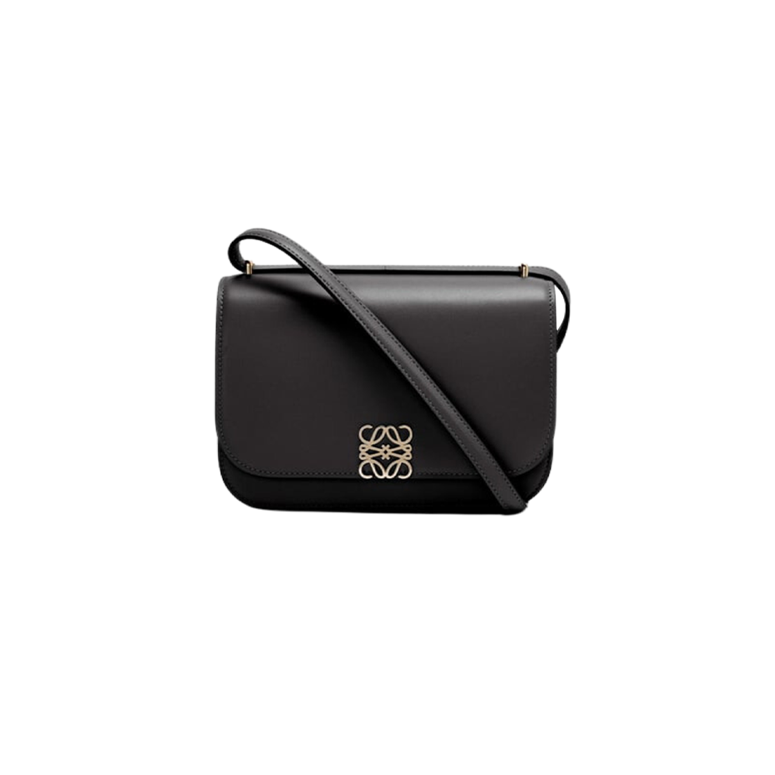 로에베 스몰 고야 백 인 실크 카프스킨 블랙 Loewe Kream