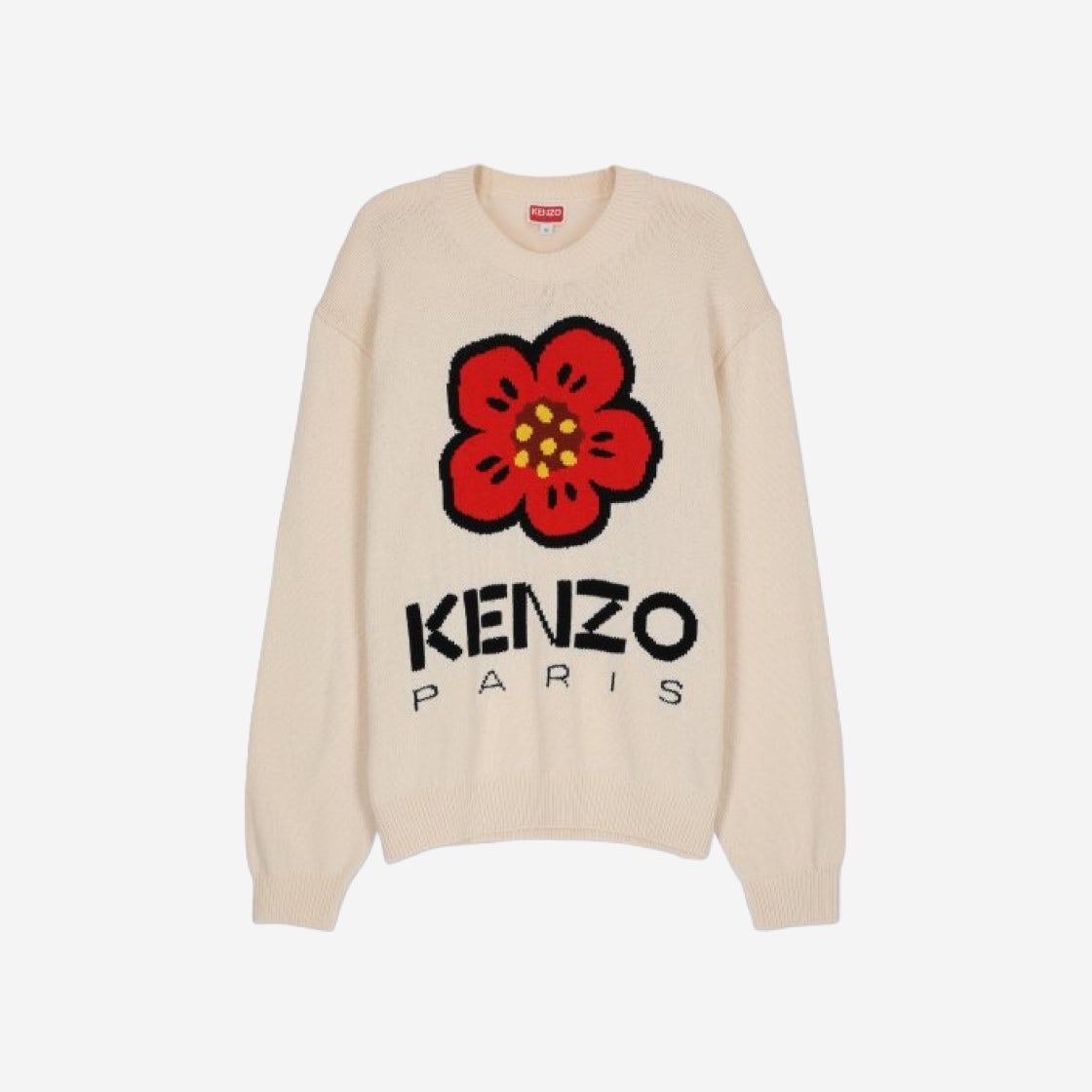 겐조 보케 플라워 니트 오프화이트 | Kenzo | KREAM