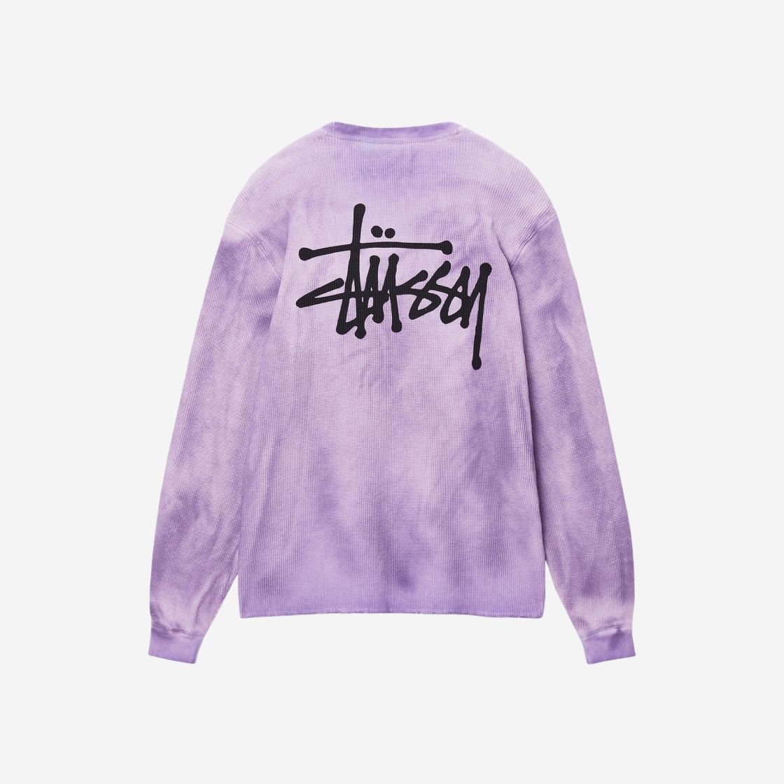 스투시 베이직 스탁 써멀 롱슬리브 티셔츠 라벤더 Stussy Kream