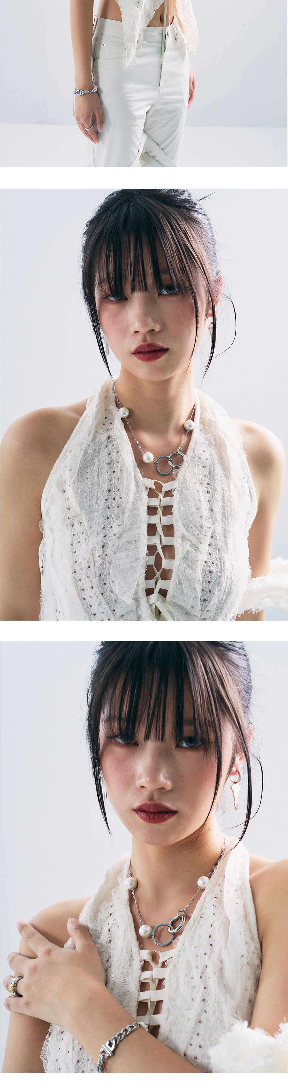 센티멍 넘버 436 네크리스 실버 | SENTIMENTS | KREAM