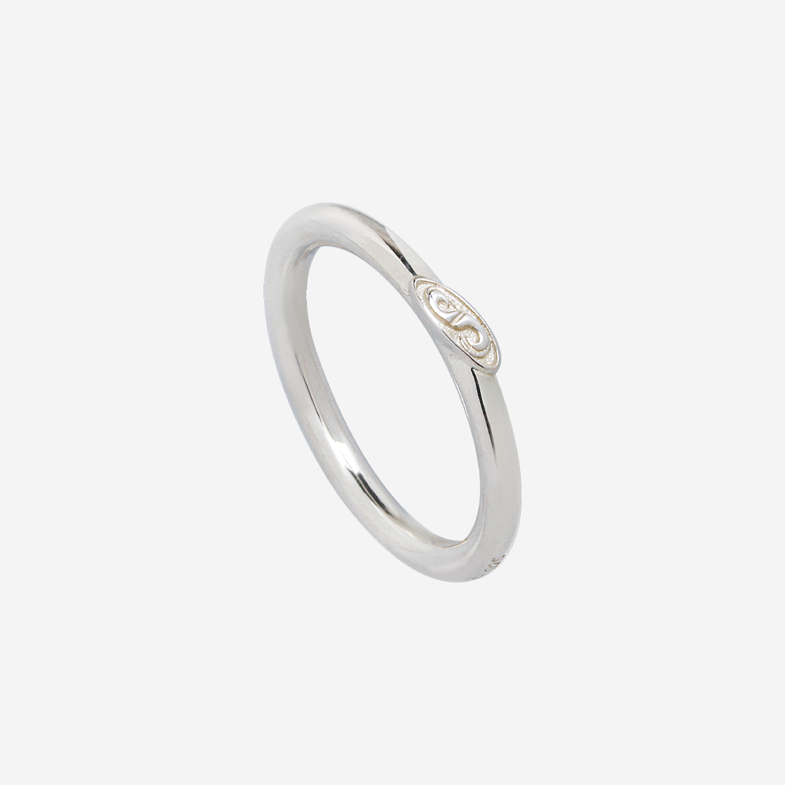 센티멍 넘버 388 로고 링 925 실버 | SENTIMENTS | KREAM