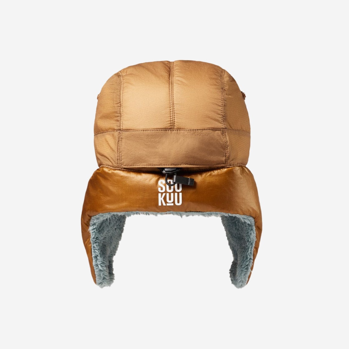 노스페이스 x 언더커버 소우쿠 다운 캡 브론즈 브라운 콘크리트 그레이 | The North Face | KREAM