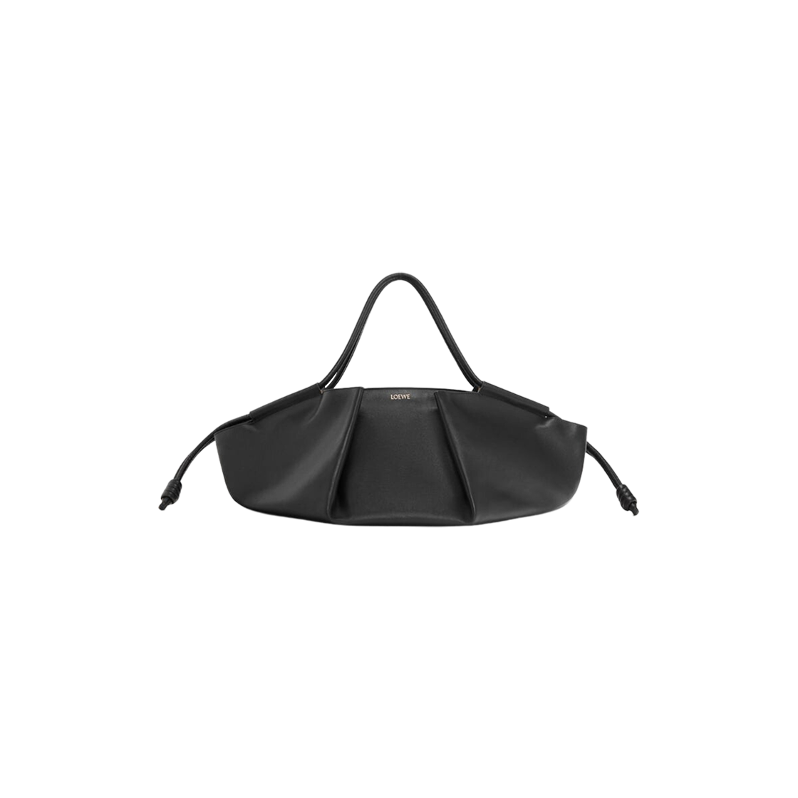 로에베 Xl 파세오 백 인 샤이니 나파 카프스킨 블랙 Loewe Kream
