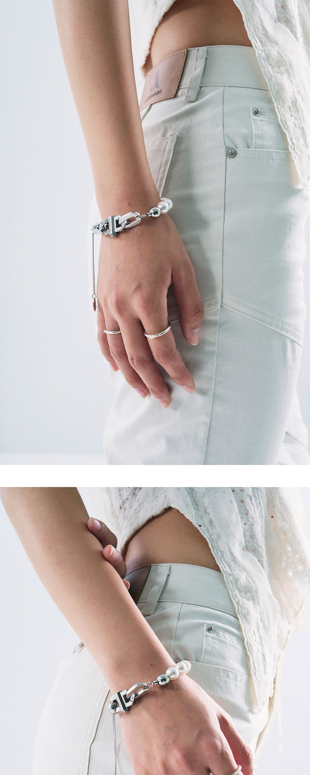 센티멍 넘버 430 브레이슬렛 실버 | SENTIMENTS | KREAM