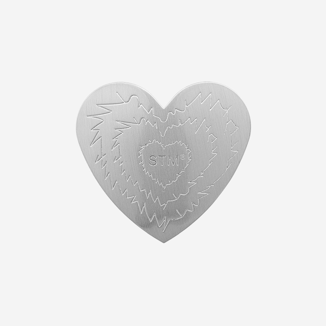 센티멍 넘버 439 하트 실드 헤어핀 실버 | SENTIMENTS | KREAM