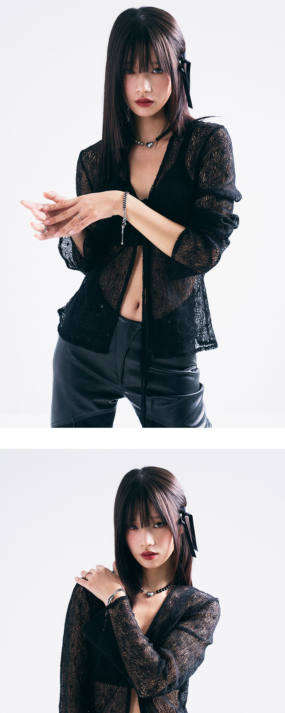 센티멍 넘버 399 브레이슬렛 블랙 | SENTIMENTS | KREAM