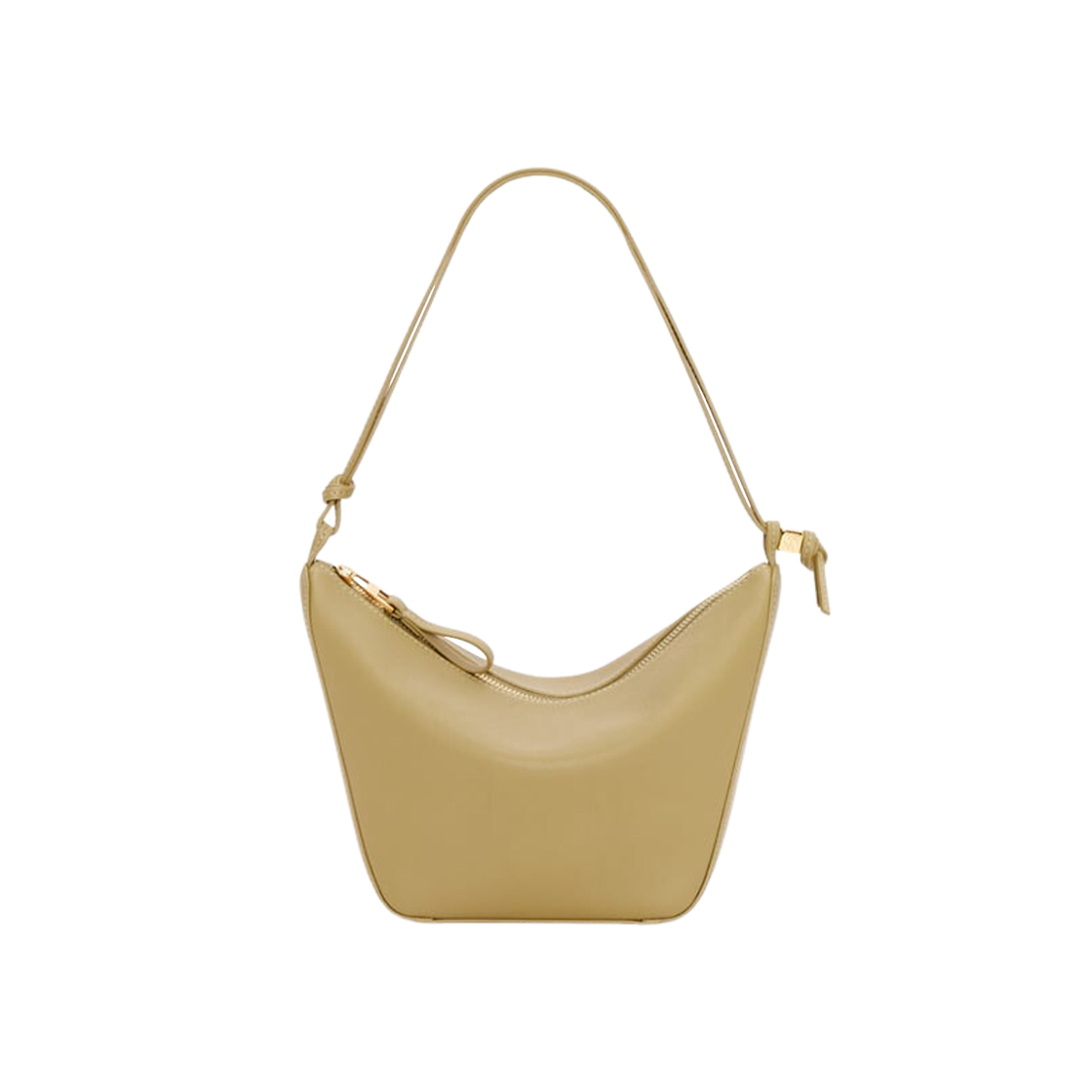 로에베 미니 해먹 호보 백 인 클래식 카프스킨 클레이 그린 Loewe Kream