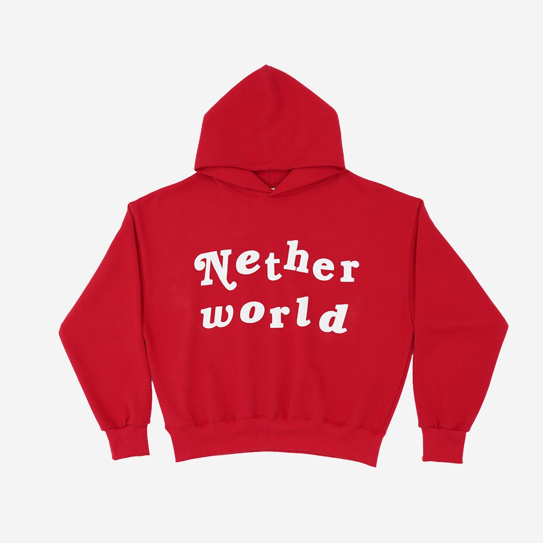 네더월드 슬로우 홀스 후디 레드 | NETHERWORLD | KREAM