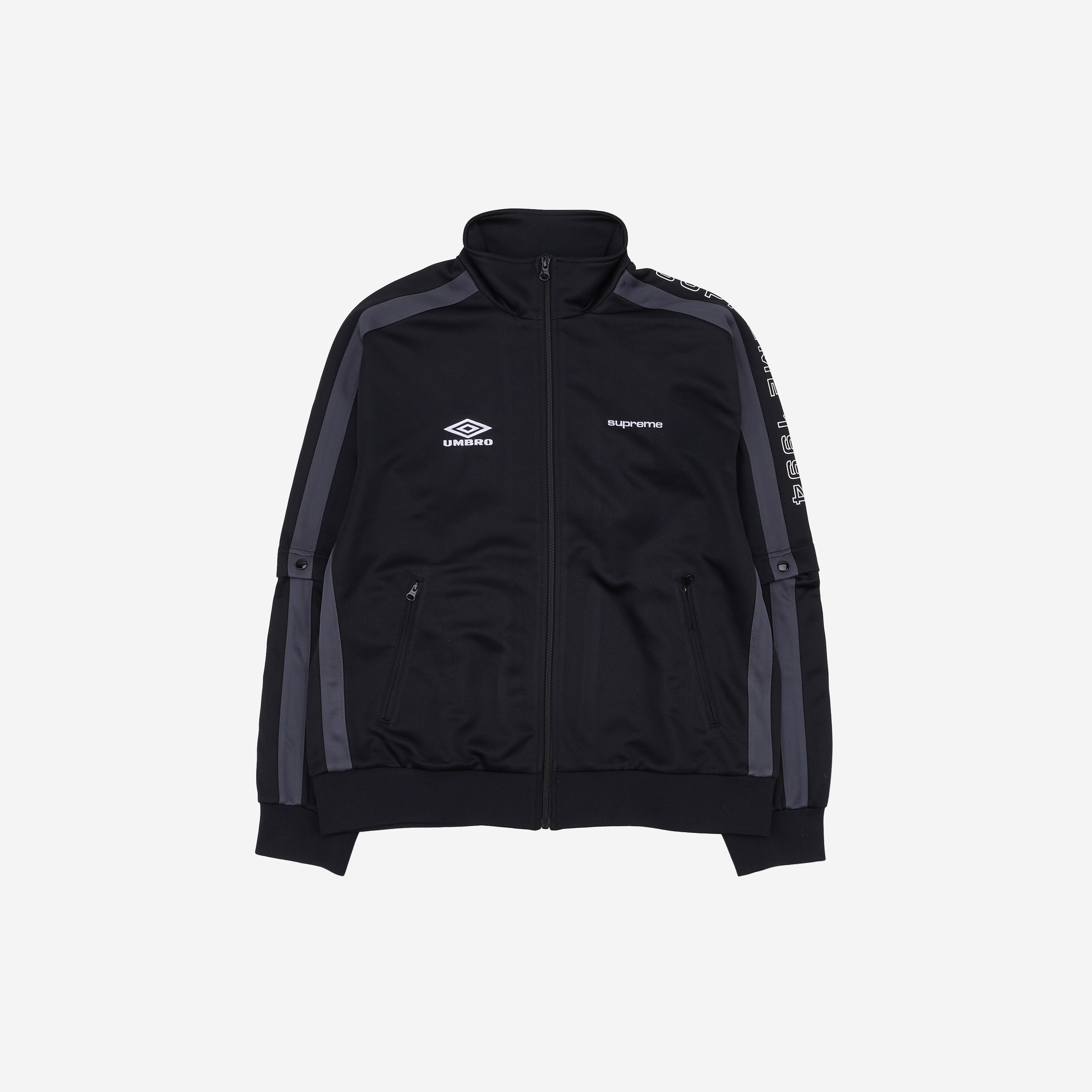 슈프림 x 엄브로 스냅 슬리브 자켓 블랙 - 23SS | KREAM
