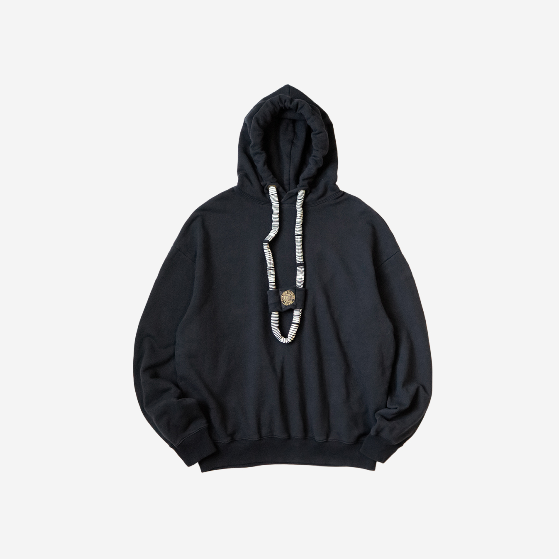 캐피탈 30 플리스 드래곤 후드 스웨트셔츠 블랙 | Kapital | KREAM