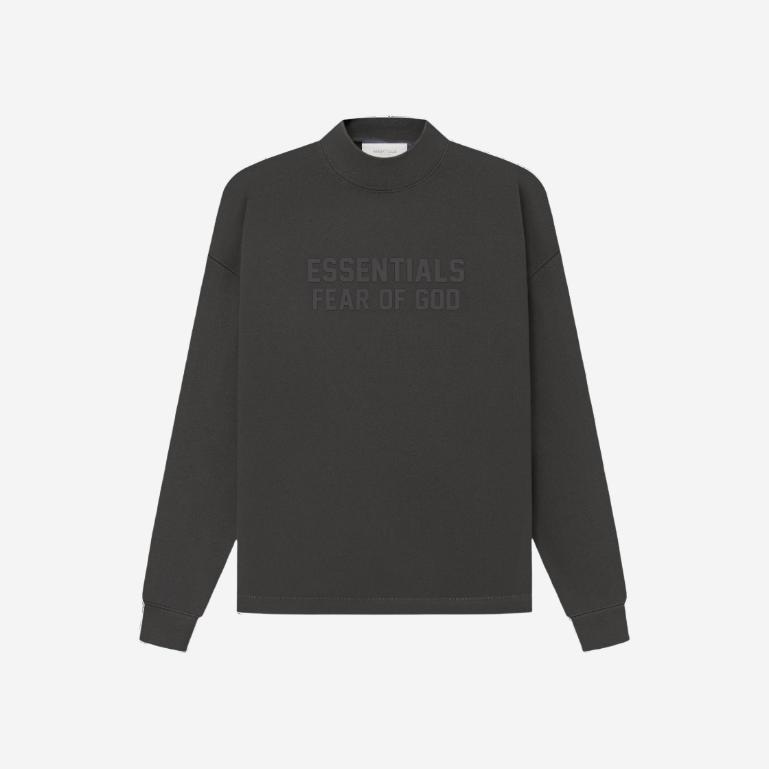 에센셜 릴렉스드 크루넥 오프 블랙 - 23SS | Essentials | KREAM