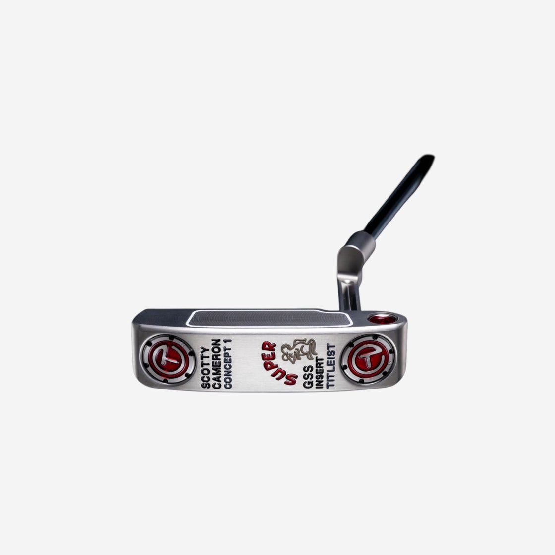 타이틀리스트 스카티 카메론 써클티 컨셉 1 슈퍼 랫 프로토타입 디럭스 웨이트 뉴 발러 보이 써클티 헤드커버 투어 온리 피스톨리니 플러스 그립 퍼터 34인치 레드