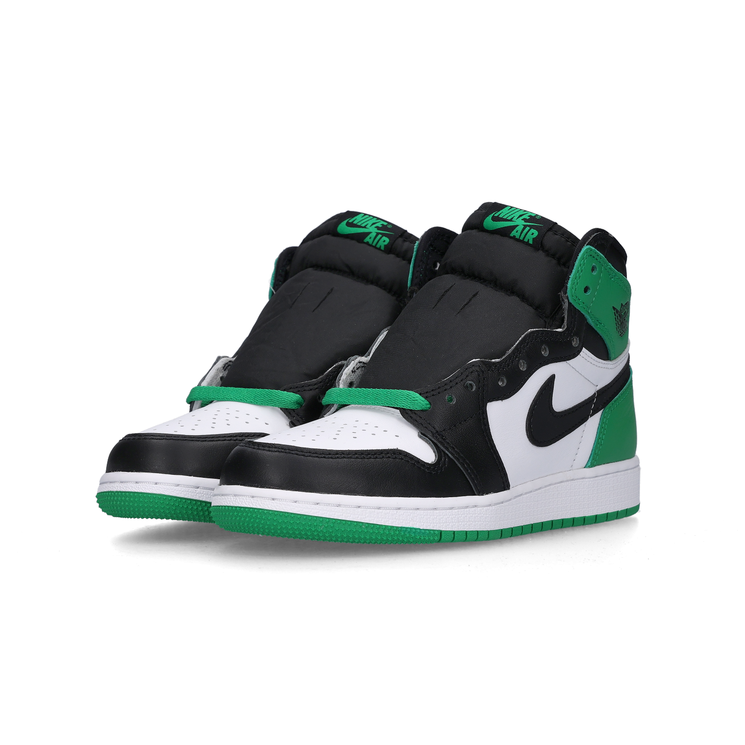 (GS) 조던 1 레트로 하이 OG 블랙 앤 럭키 그린 | KREAM
